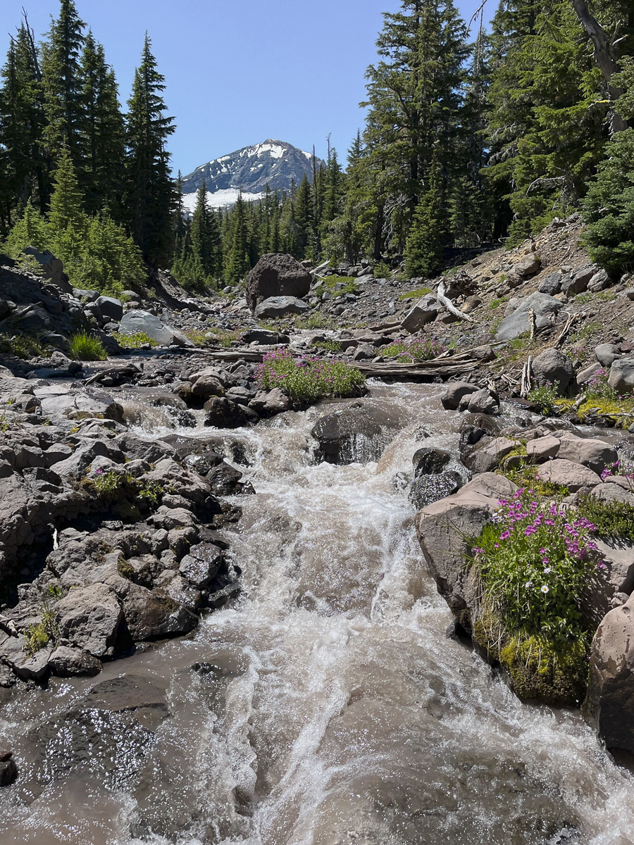 Camp Lake is a Tough Hike in the Three Sisters Wilderness